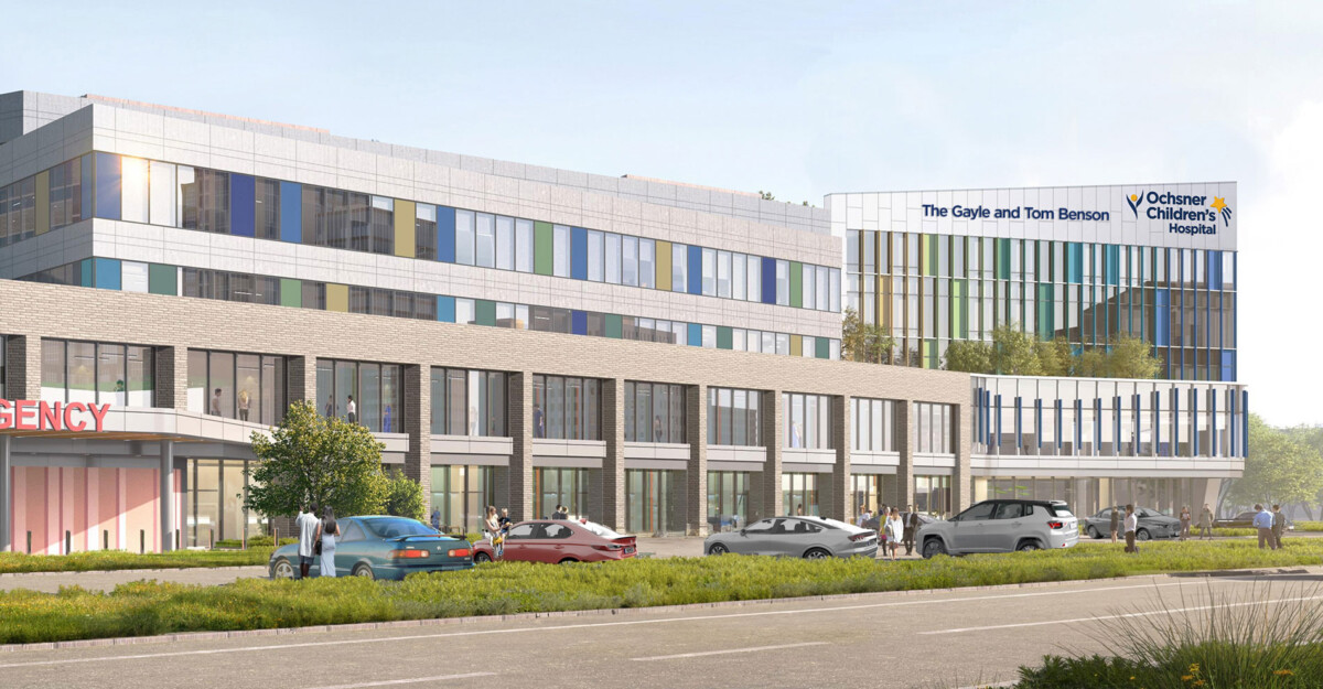 Plans Unveiled for Gayle and Tom Benson Ochsner Children’s Hospital in ...