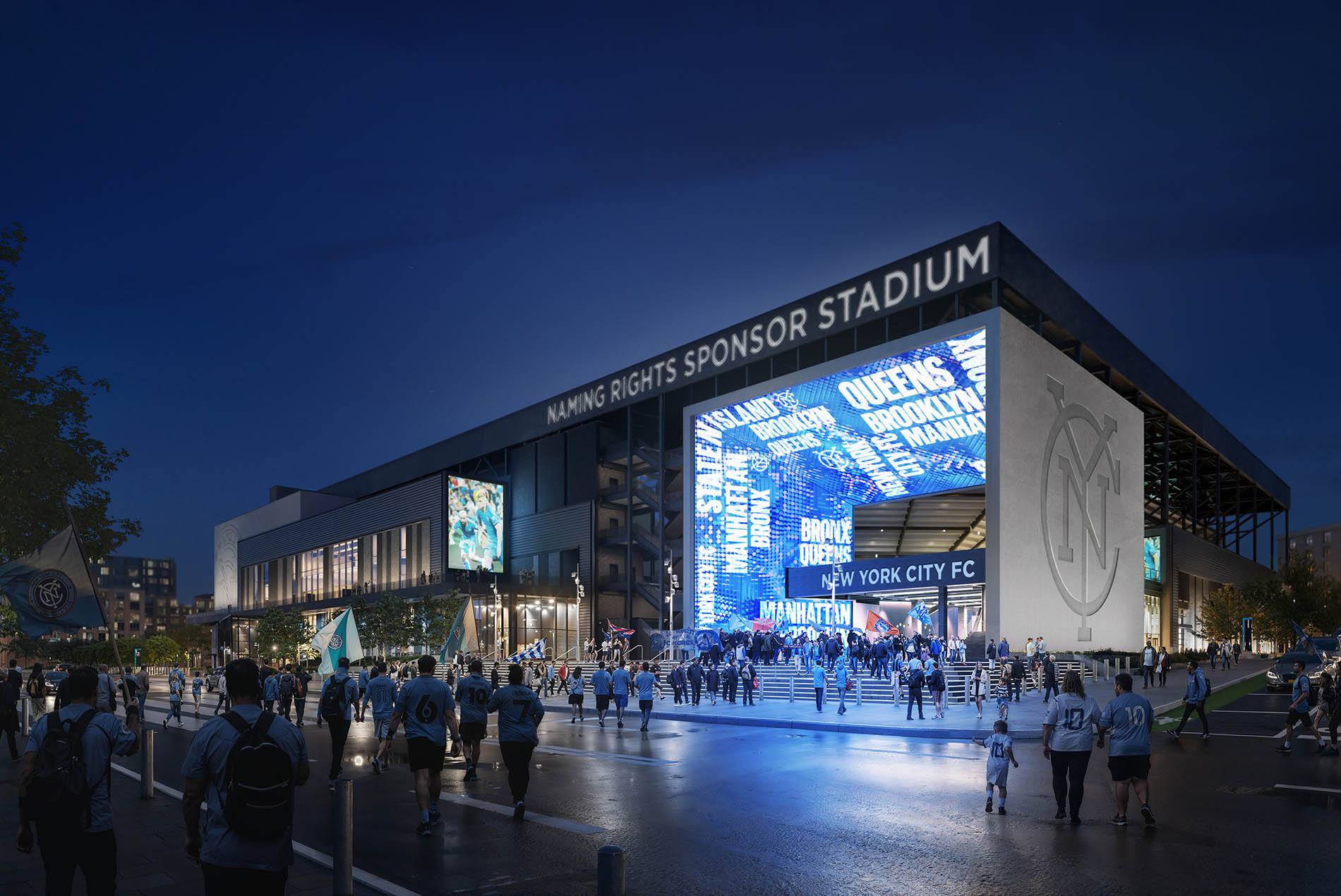 New York City FC Unveils “The Cube”: An Immersive Stadium Entrance as ...