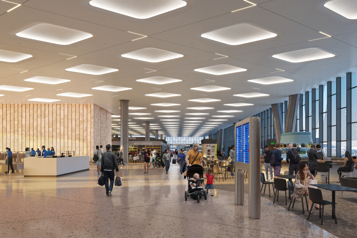 HOK Designing Modern Airport Terminals in Mobile and Monterey - HOK