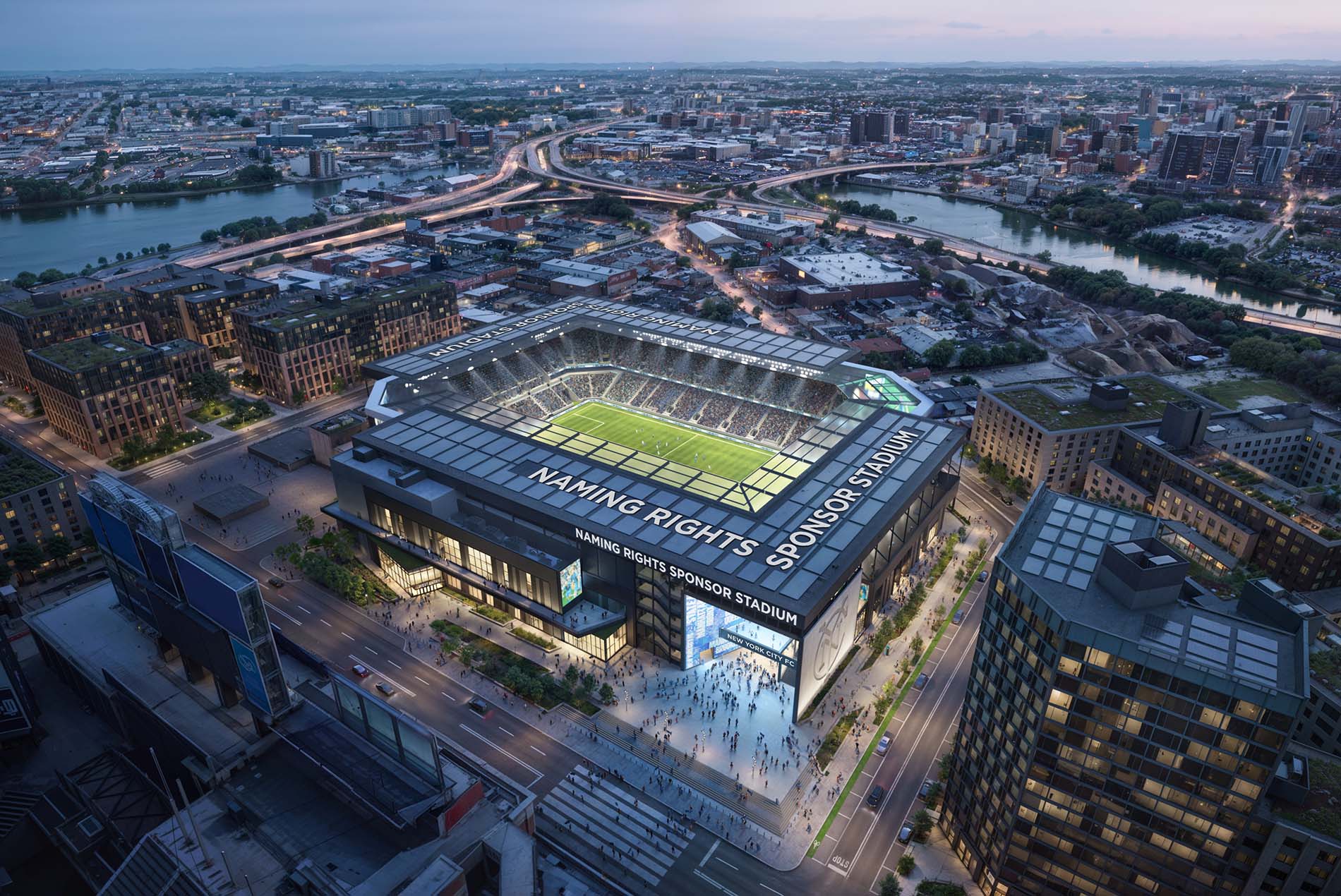 New York City Council Approves HOK-Designed New York City FC Stadium as ...