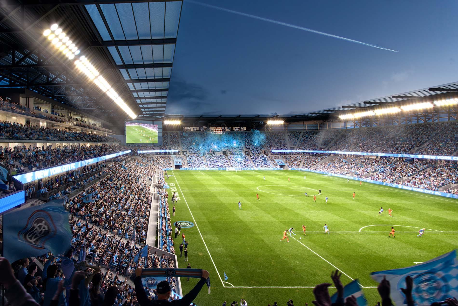 New York City Council Approves HOK-Designed New York City FC Stadium as ...