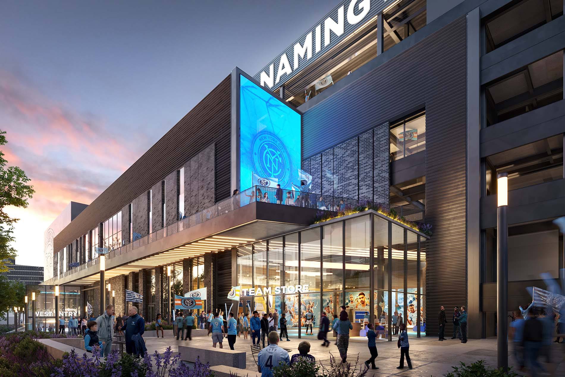 New York City Council Approves HOK-Designed New York City FC Stadium as ...