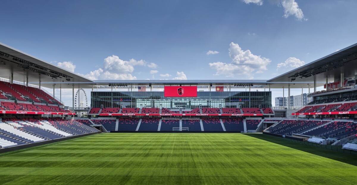 St. Louis CITY SC's Energizer Park - HOK