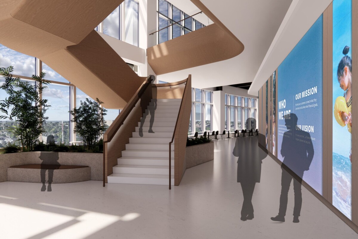 HOK Designs Interiors for Mutual of Omaha’s New Headquarters - HOK