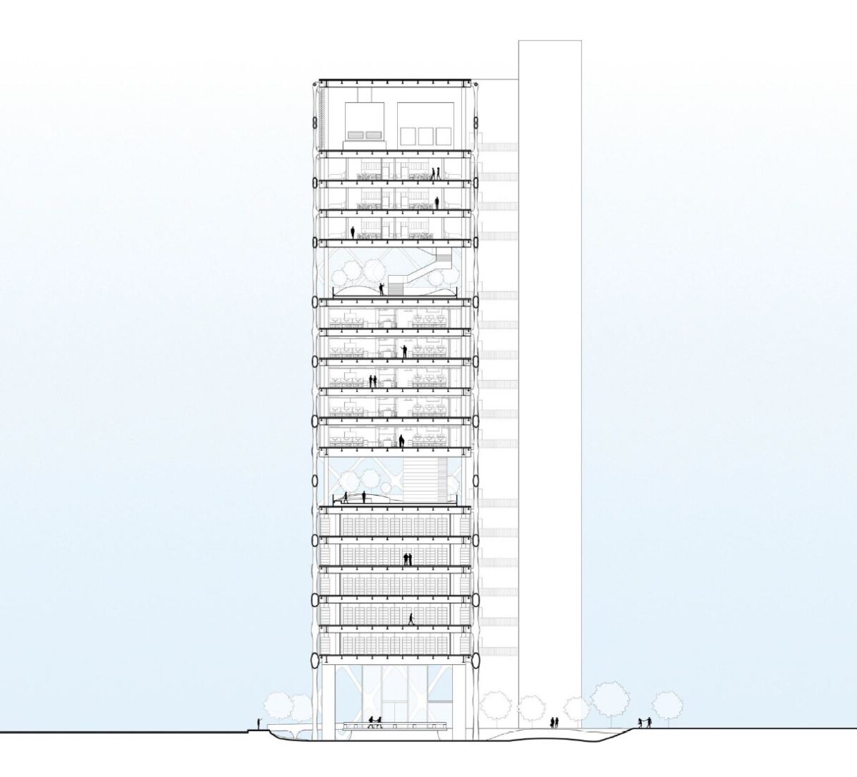 Transforming Office Towers into AI Hubs and Urban Data Centers - HOK