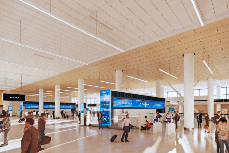 HOK and Hensel Phelps Unveil Updates at Seattle-Tacoma International ...