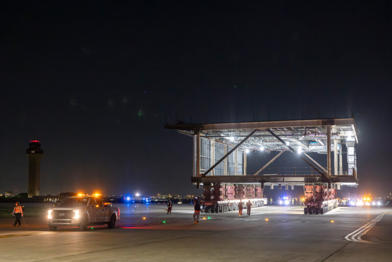 DFW Airport Completes Move of Innovative Megastructure Modules Across ...