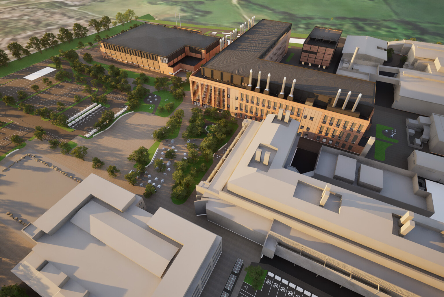 HOK and WSP Transforming UK DEFRA's National Biosecurity Centre - HOK