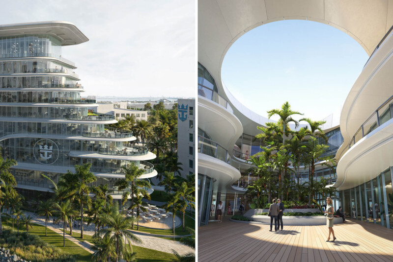 Construction Tops Out on HOK-Designed New Royal Caribbean Group Campus ...